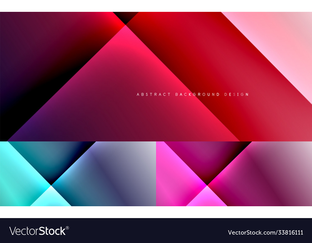 Dynamic diagonal lines abstract background set Vector Image