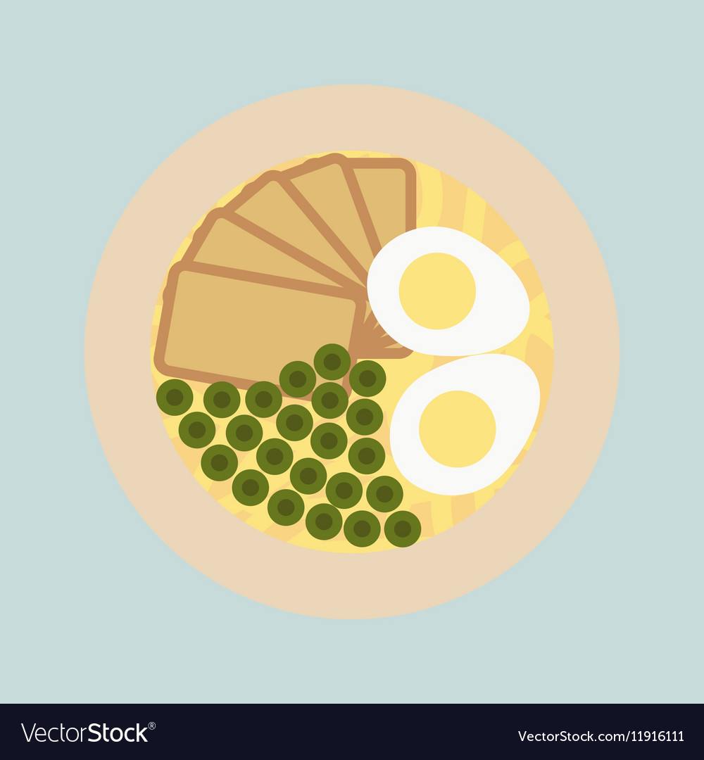 Ramen Royalty Free Vector Image - VectorStock