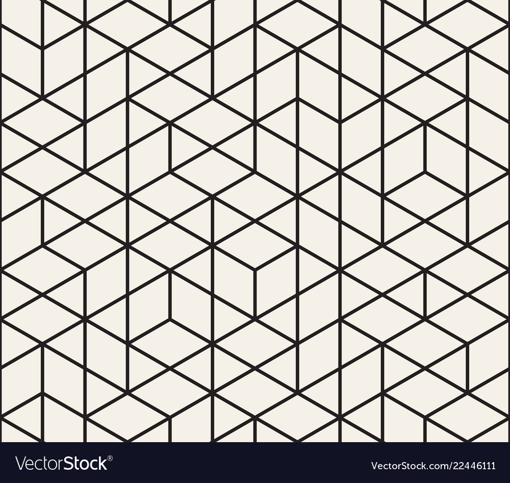 Seamless geometric pattern simple abstract lines Vector Image