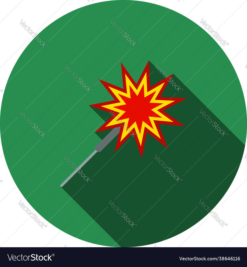 Party sparkler icon Royalty Free Vector Image - VectorStock