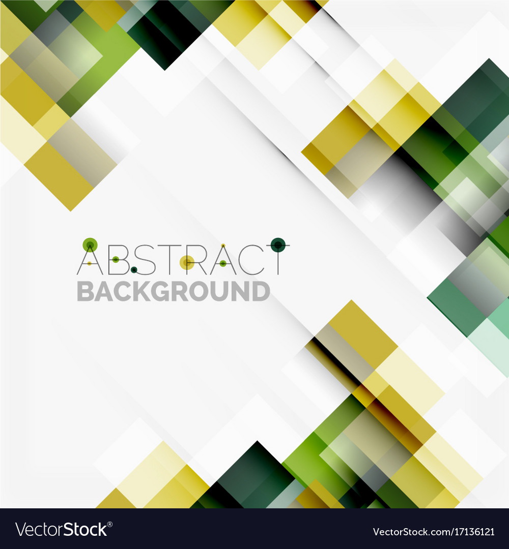 Abstract blocks template design background simple Vector Image