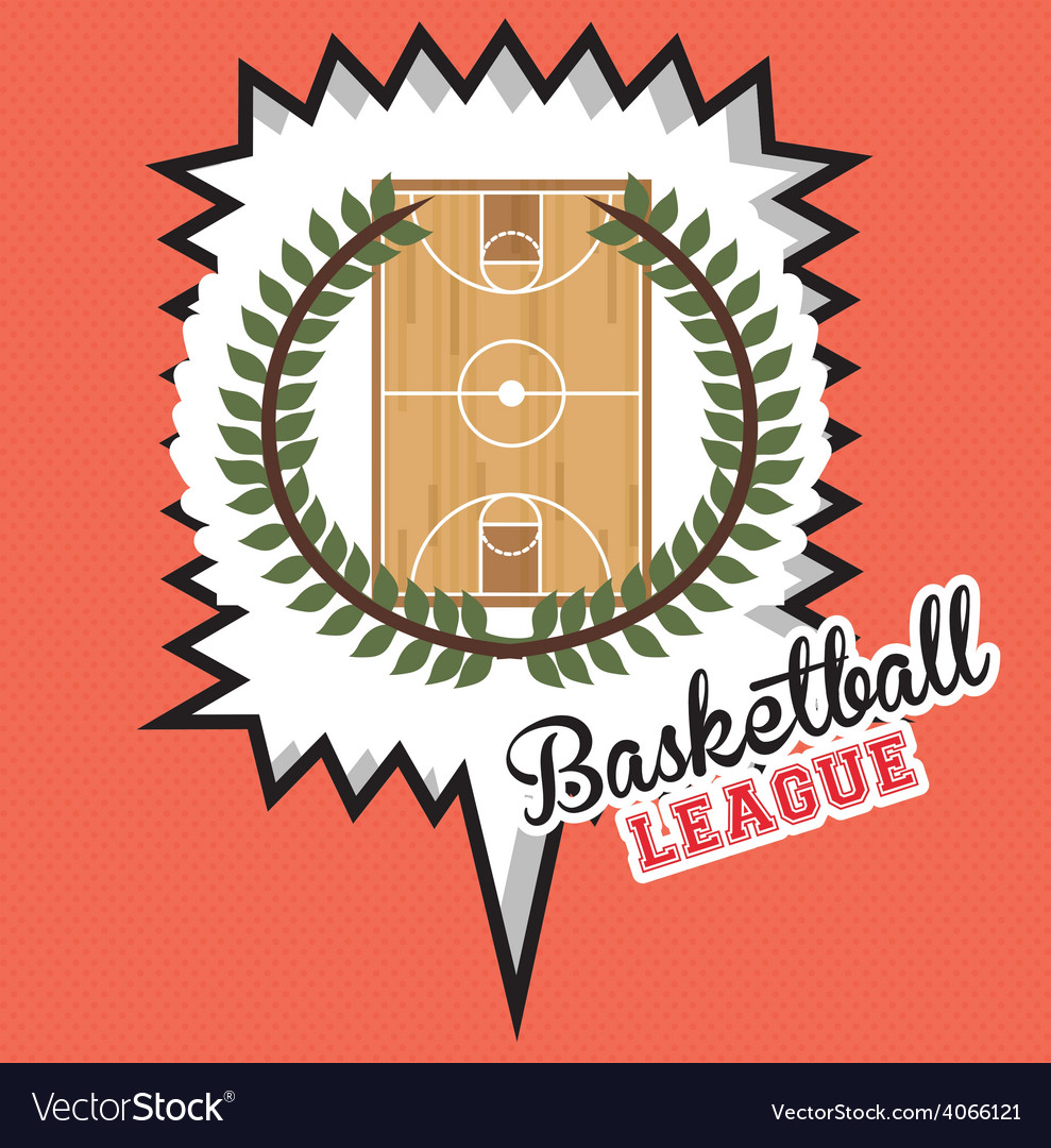 Basketball design Royalty Free Vector Image - VectorStock