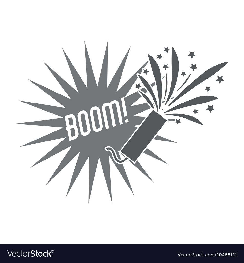 Firework celebration explosion icon Royalty Free Vector