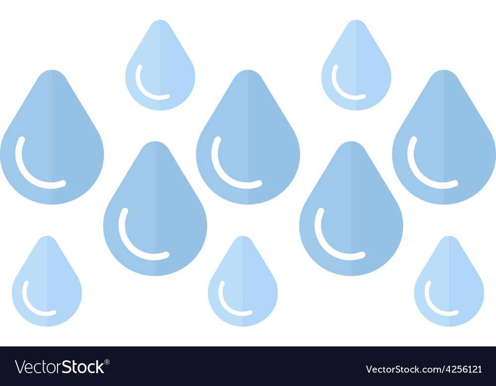 Rainy weather Royalty Free Vector Image - VectorStock