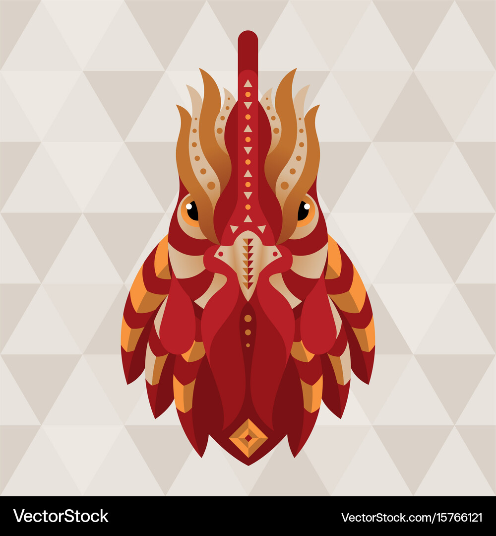 Rooster Royalty Free Vector Image - VectorStock