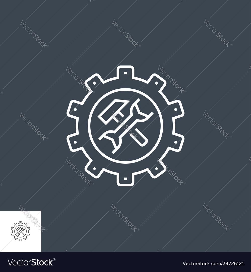 Technical support line icon Royalty Free Vector Image