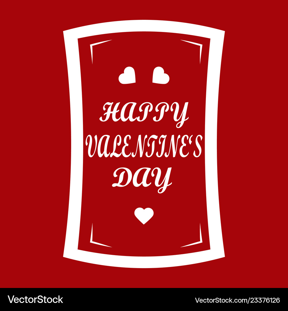 Celebrate holidays valentine Royalty Free Vector Image