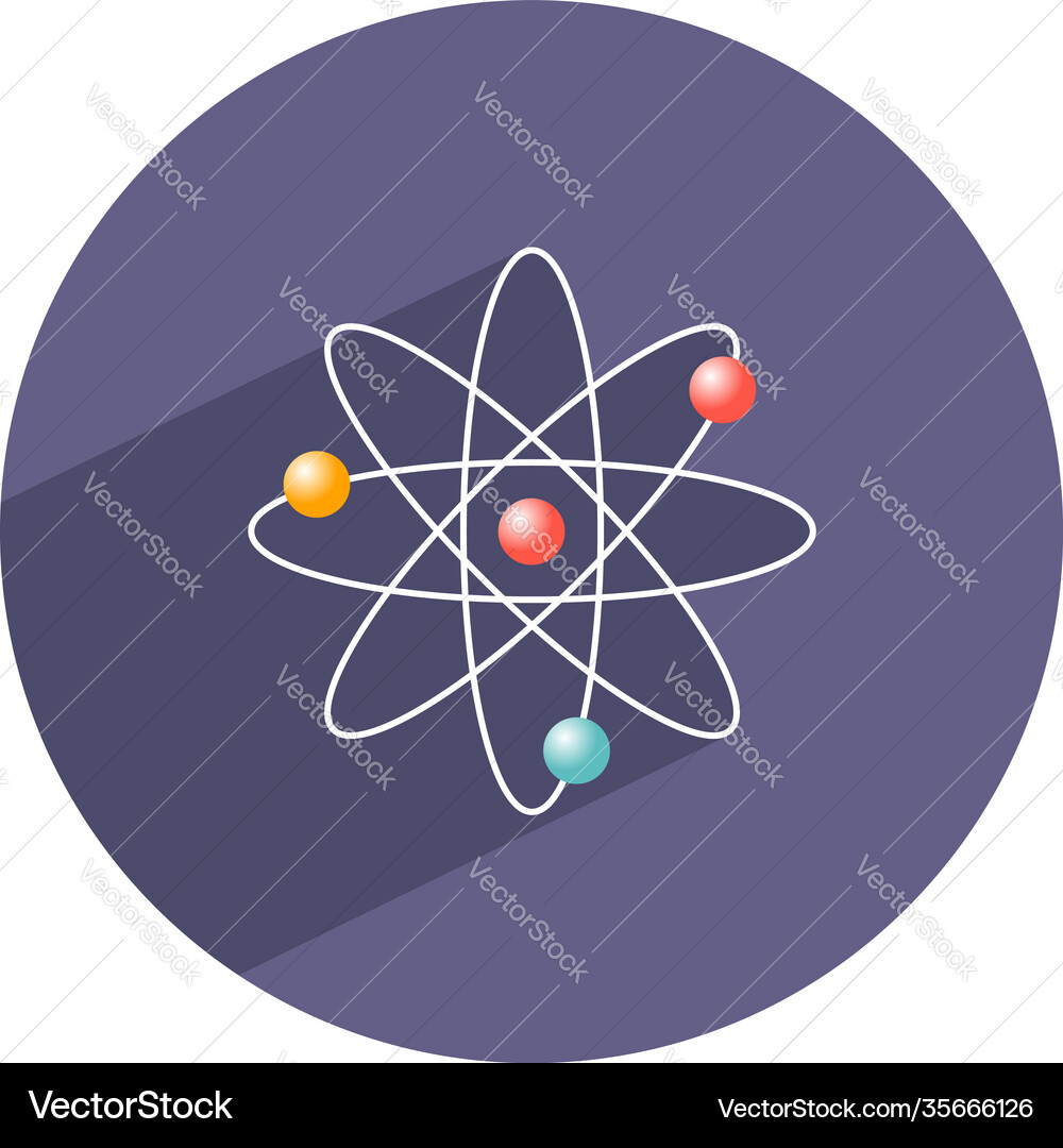Chemistry sign on a white background Royalty Free Vector