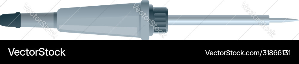 Electronic soldering icon cartoon style Royalty Free Vector