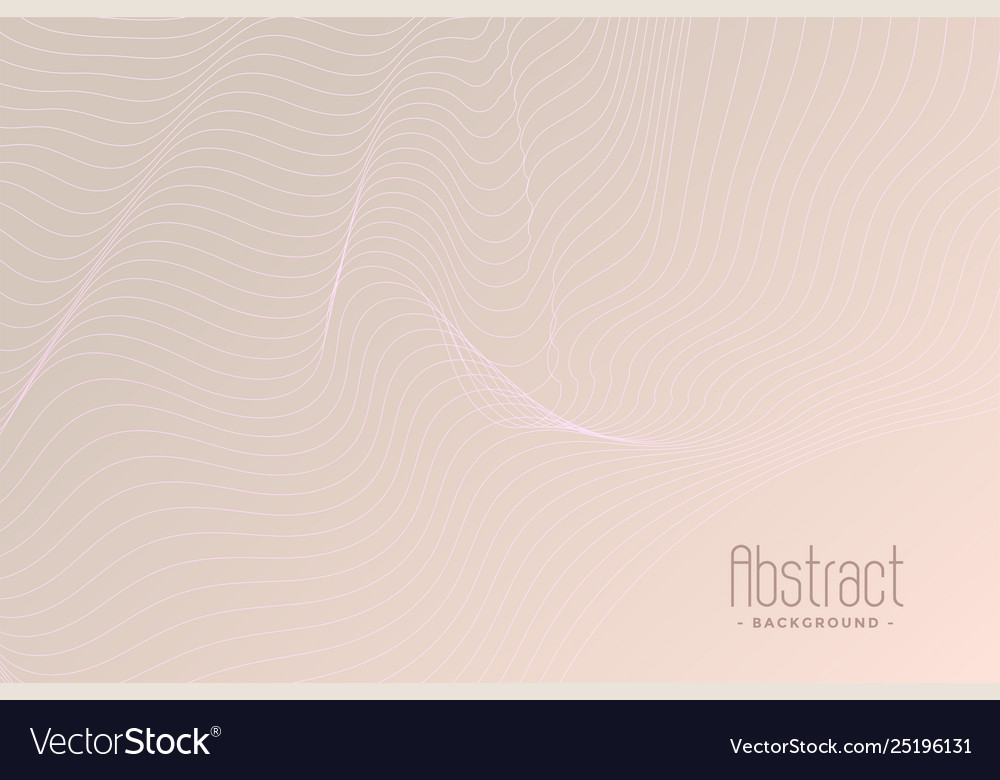 Subtle Contoured Lines Background Royalty Free Vector Image