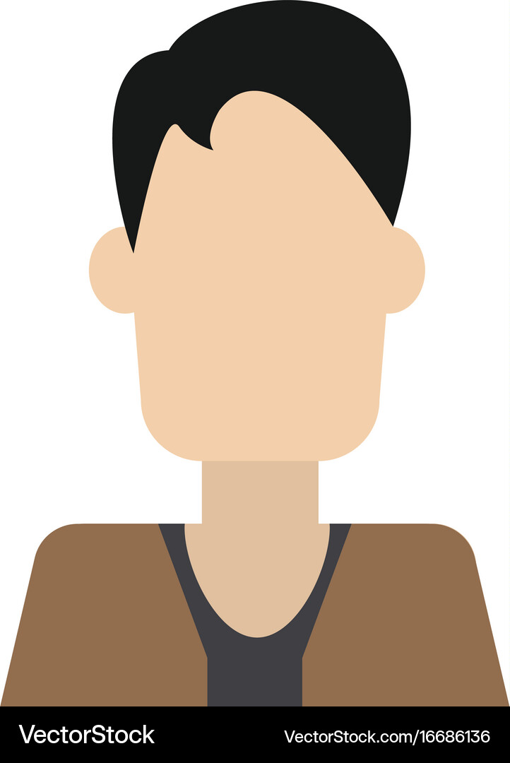 Man avatar icon image Royalty Free Vector Image