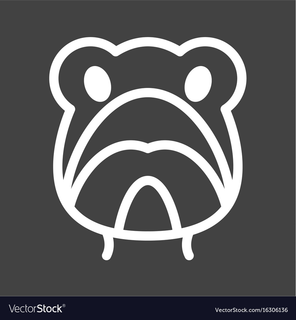Turtle face Royalty Free Vector Image - VectorStock