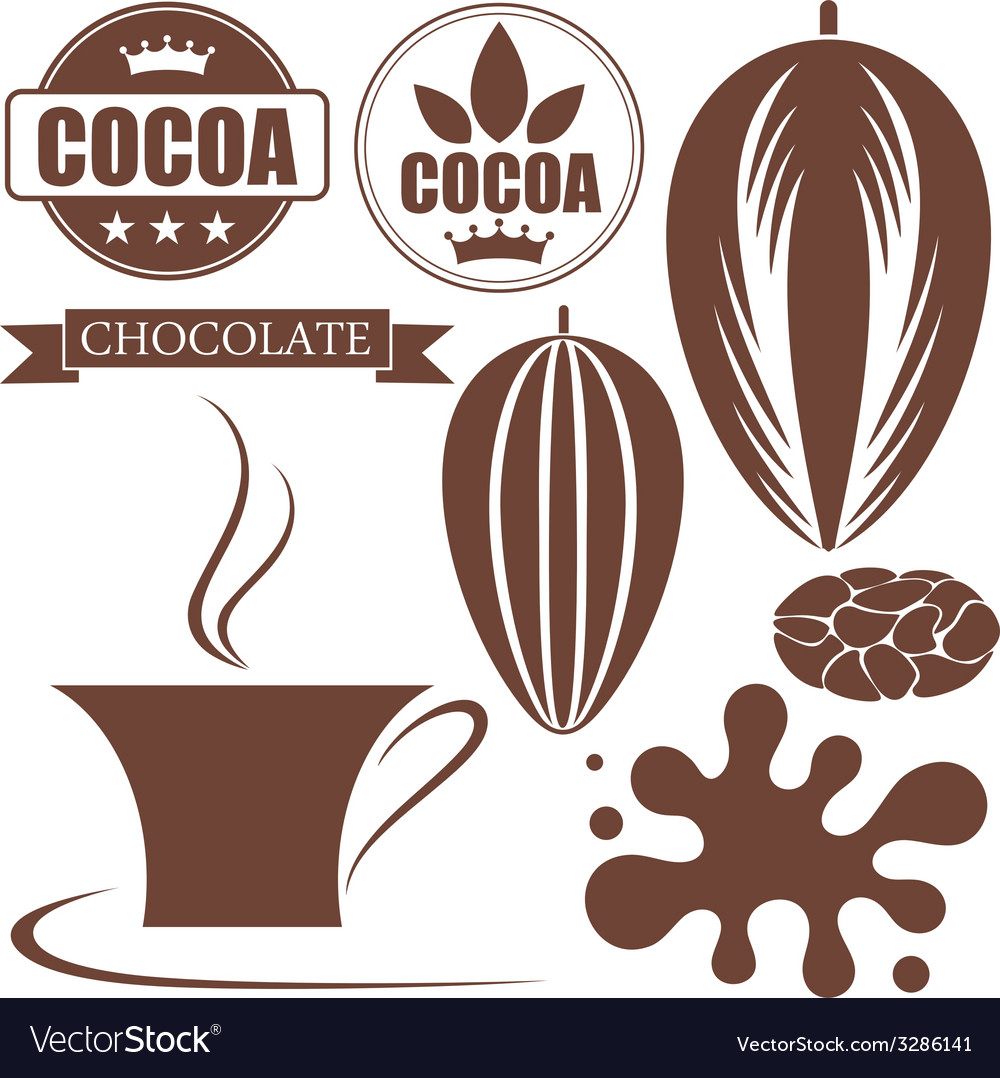 Cocoa Royalty Free Vector Image - VectorStock
