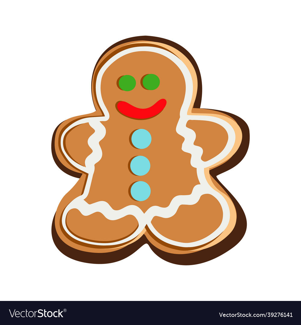 Ginger man Royalty Free Vector Image - VectorStock