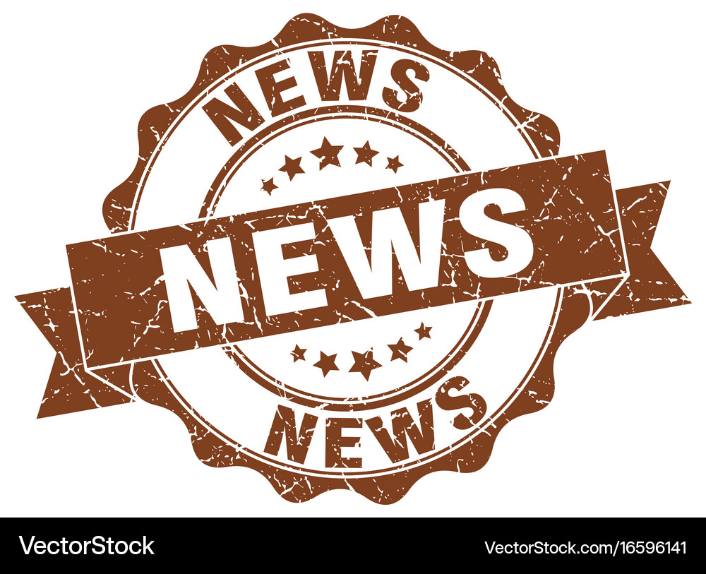 News stamp sign seal Royalty Free Vector Image