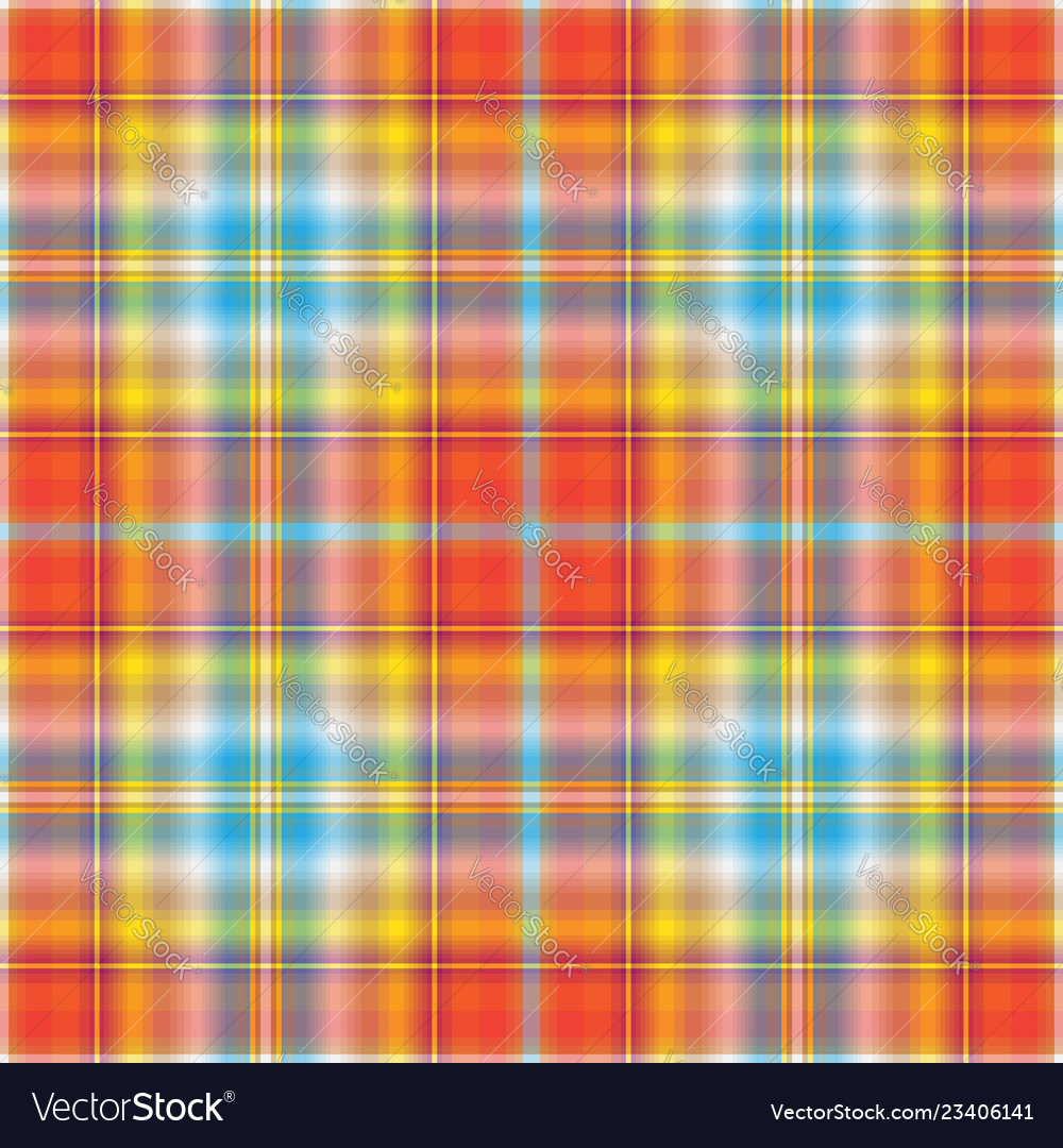 Seamless abstract colorful checkered pattern Vector Image