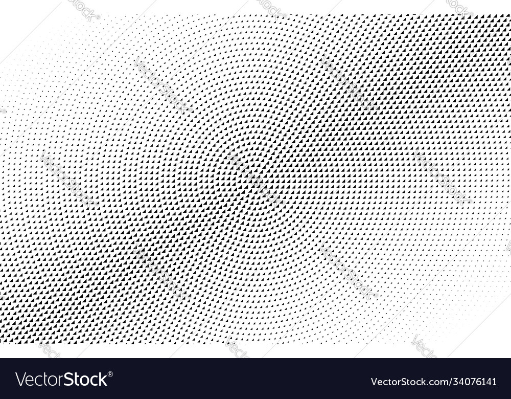 Triangles halftone triangle geometric background Vector Image