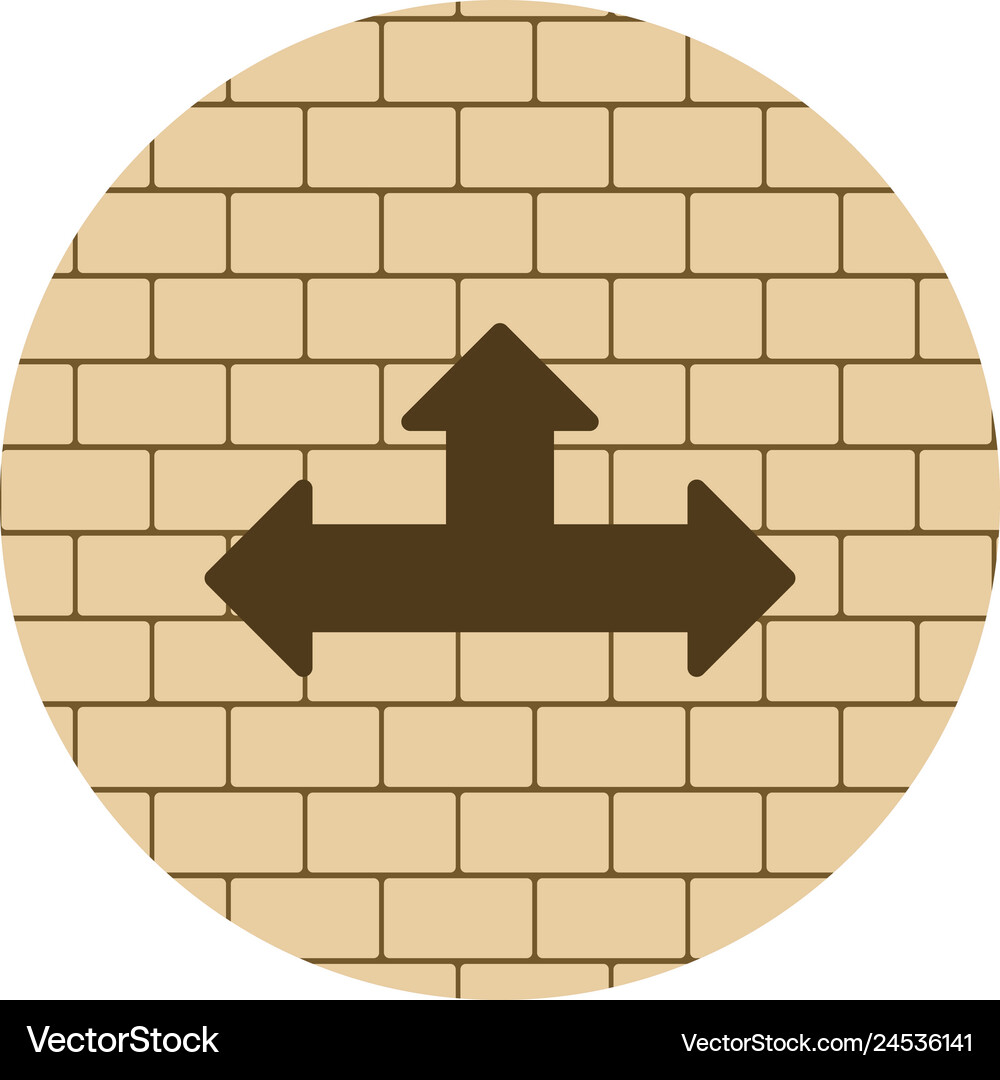 Tripple arrow icon Royalty Free Vector Image - VectorStock
