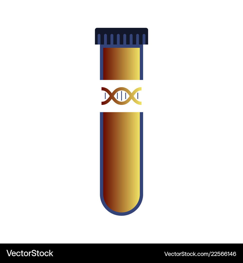 Dna genetic sign elements and icons collection Vector Image