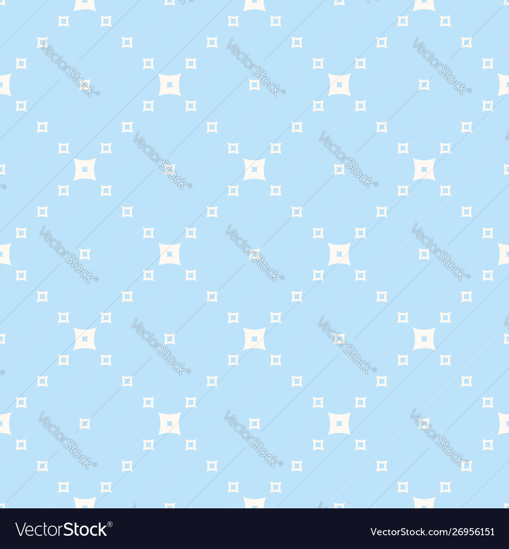 Blue geometric texture subtle seamless pattern Vector Image