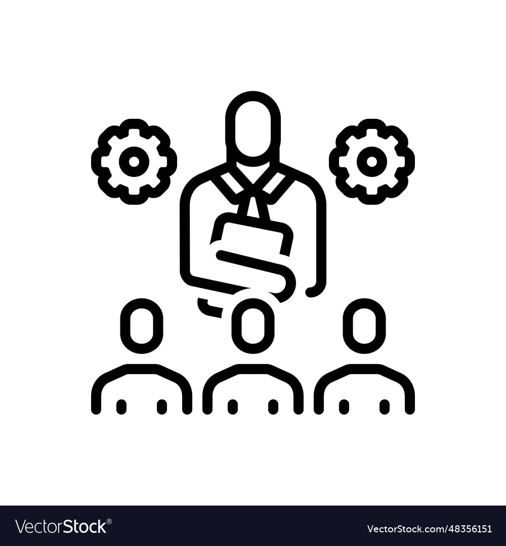 Supervisor Royalty Free Vector Image - VectorStock