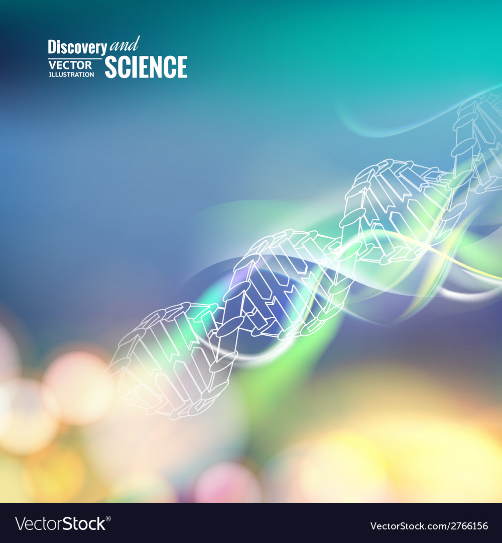 Science concept image Royalty Free Vector Image