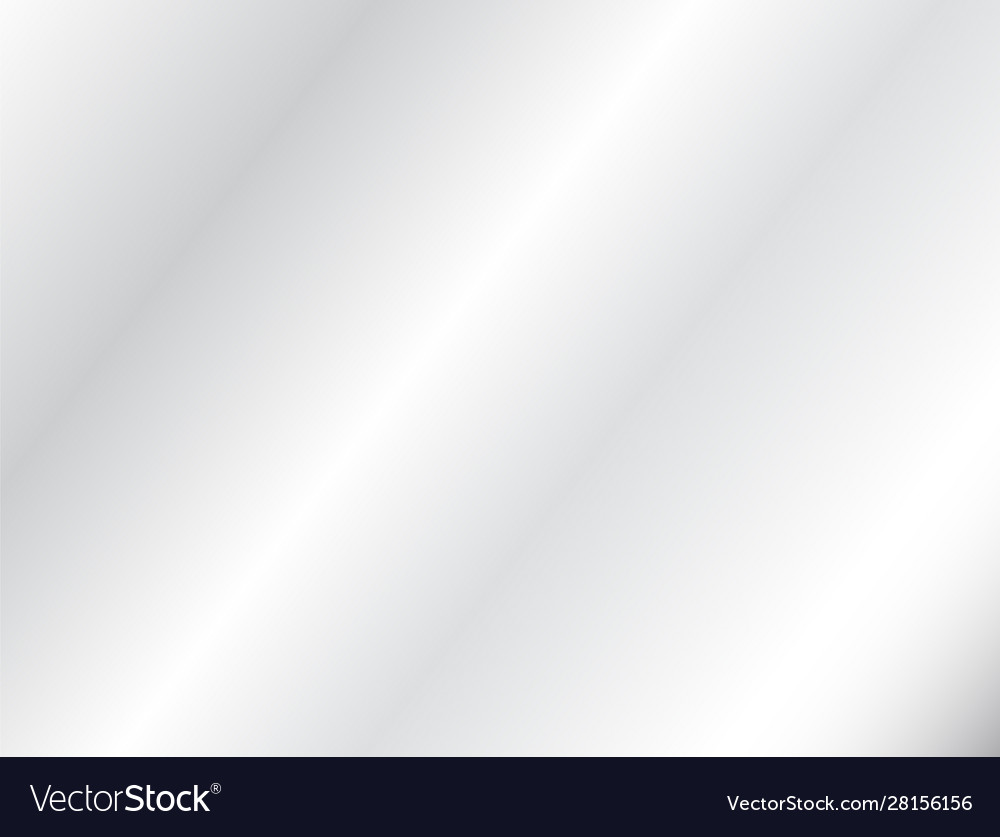 Silver gradient background texture metallic Vector Image