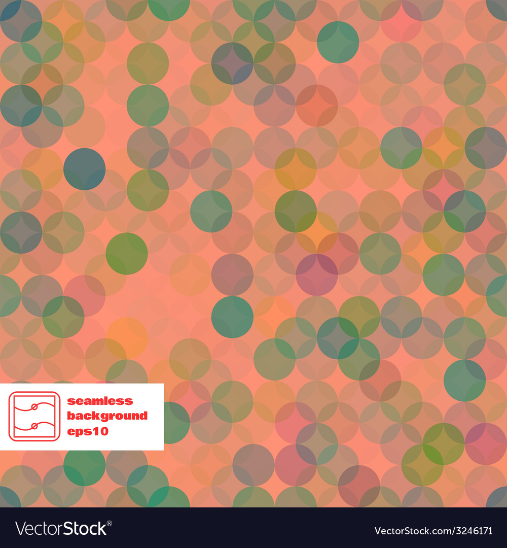 Abstract seamless dots pattern Royalty Free Vector Image