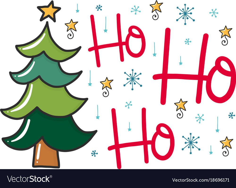 Christmas poster Royalty Free Vector Image - VectorStock