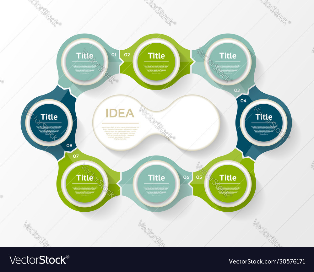 Progress background template for diagram graph Vector Image
