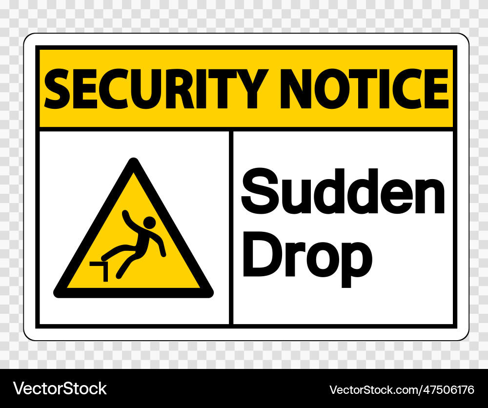 Security notice authorized personnel only sign Vector Image