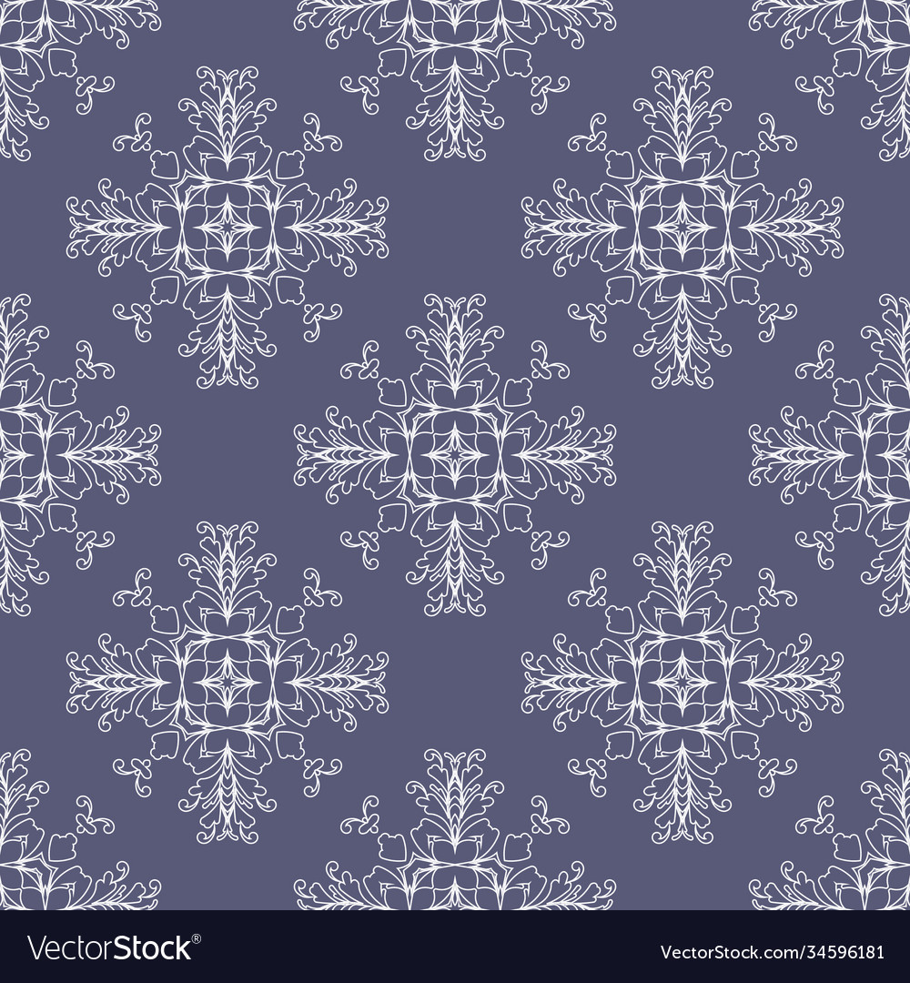 Decorative seamless pattern Royalty Free Vector Image