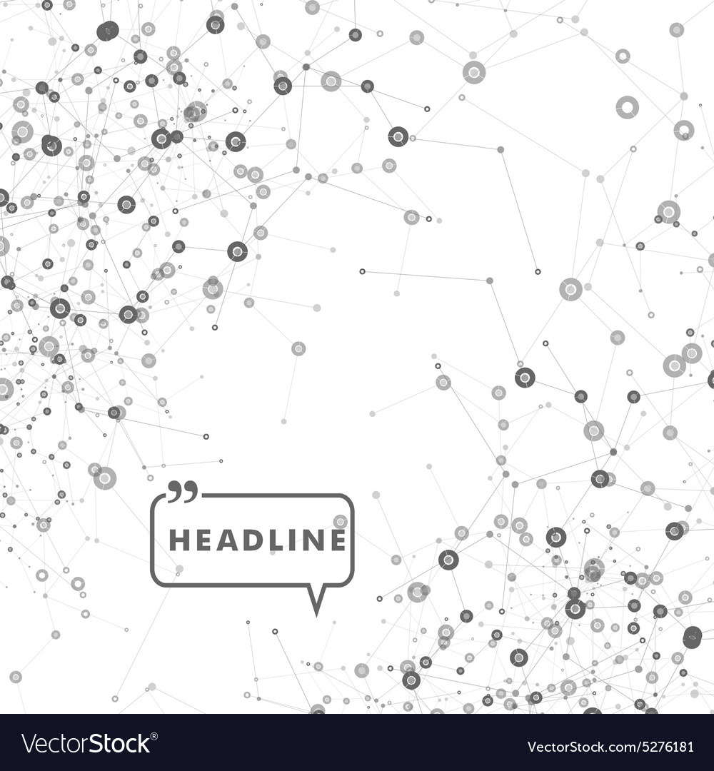 Network abstract technology background Royalty Free Vector