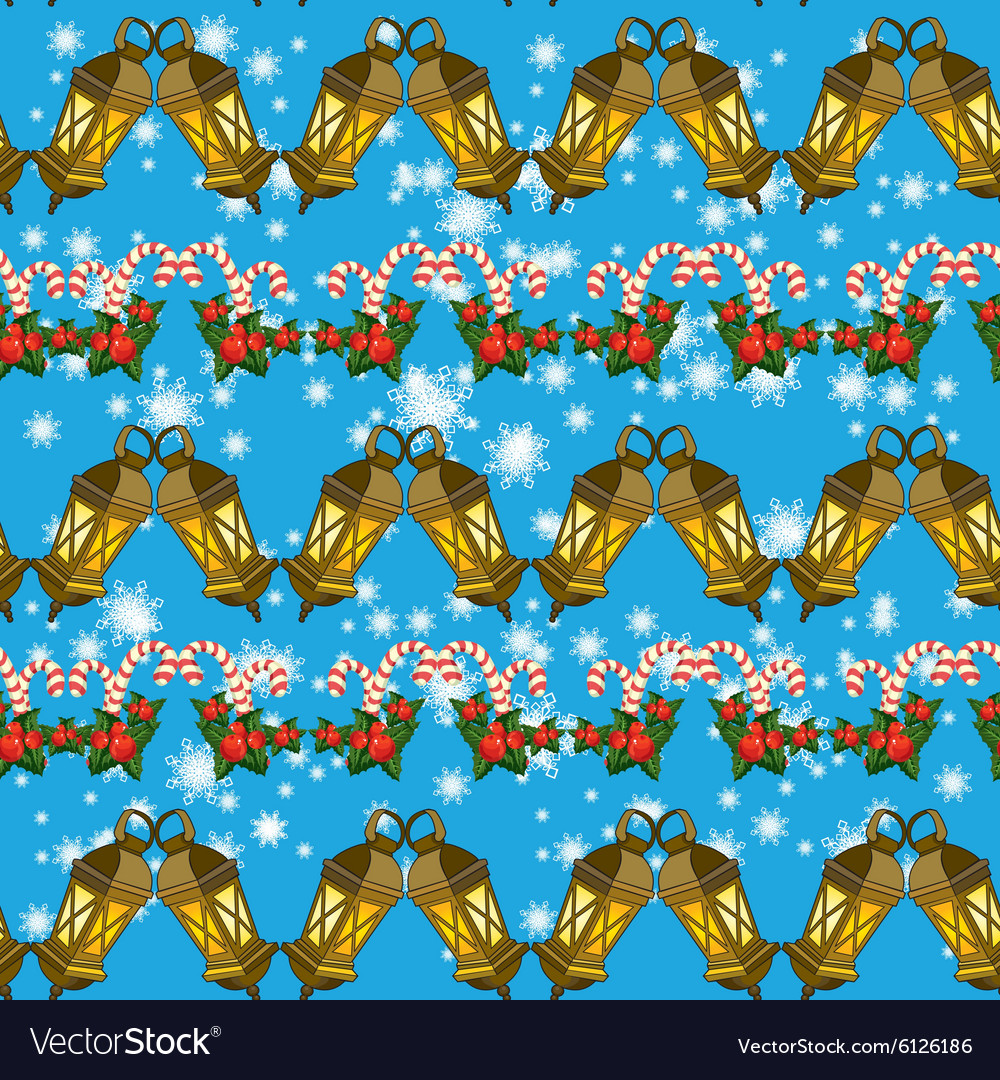 Christmas pattern background Royalty Free Vector Image