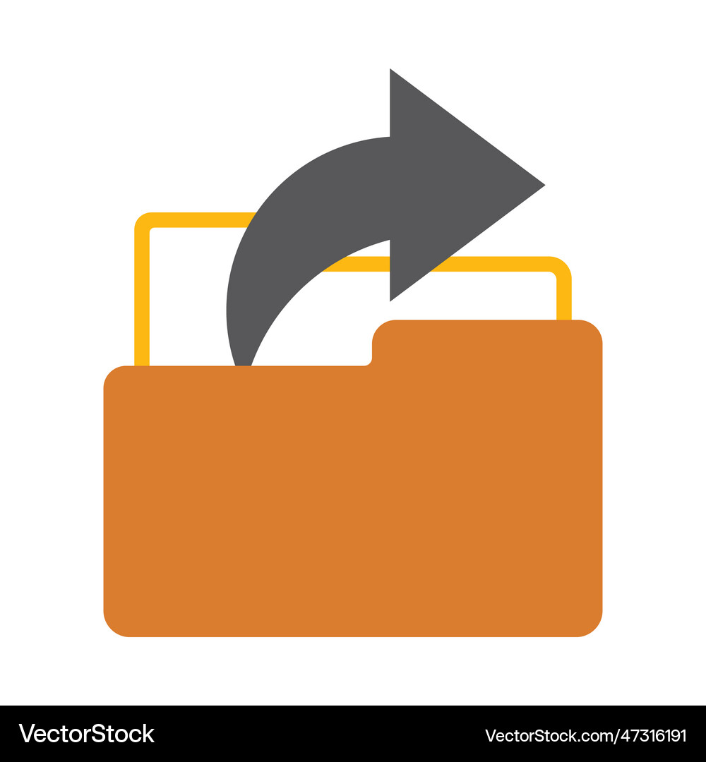 File sharing icon Royalty Free Vector Image - VectorStock