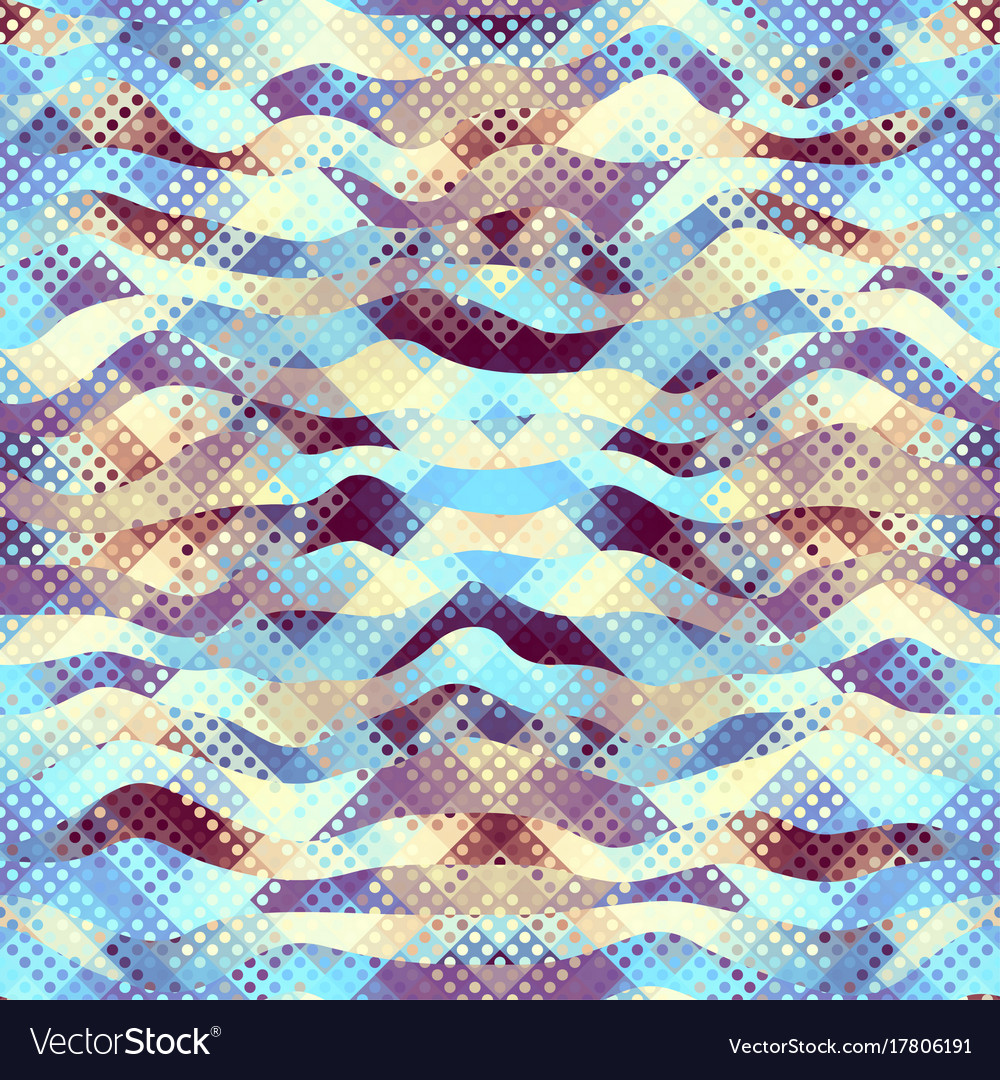 Geometric abstract pattern Royalty Free Vector Image