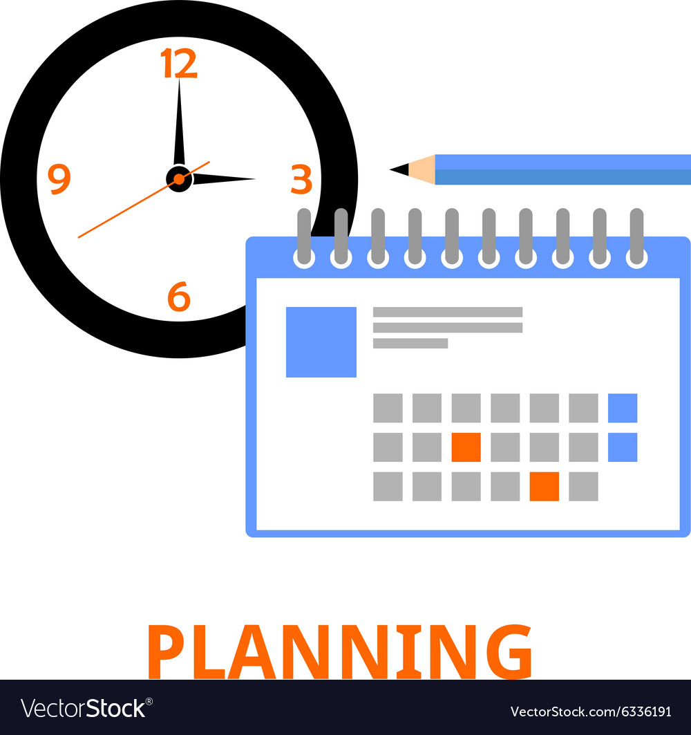 Planning Royalty Free Vector Image - VectorStock