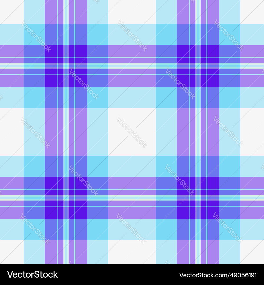 Tartan texture of plaid check fabric Royalty Free Vector
