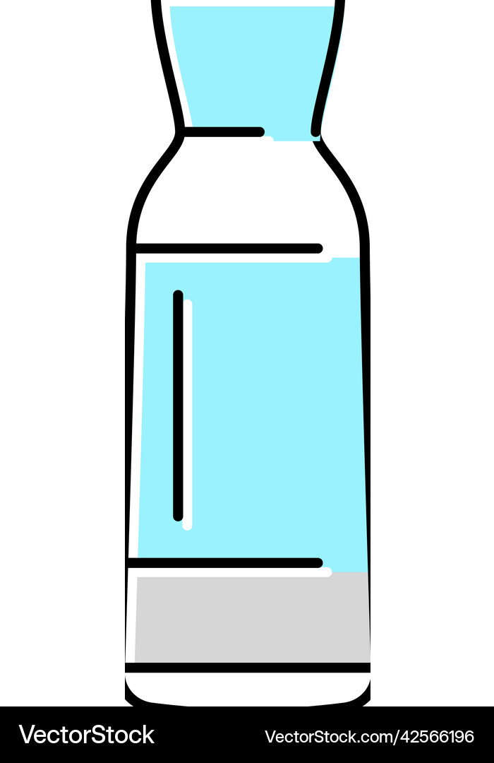 Carafe glass color icon Royalty Free Vector Image