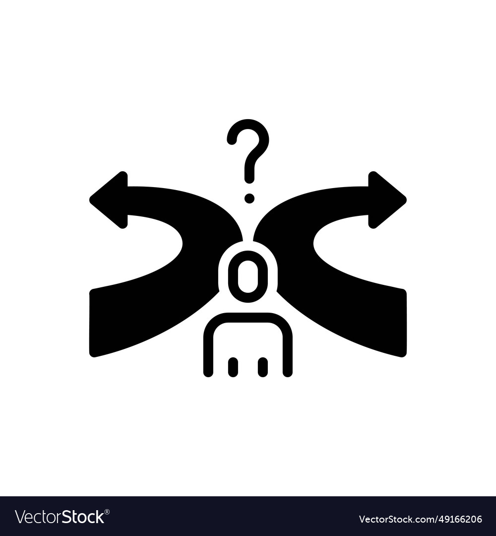 Desicion Royalty Free Vector Image - VectorStock