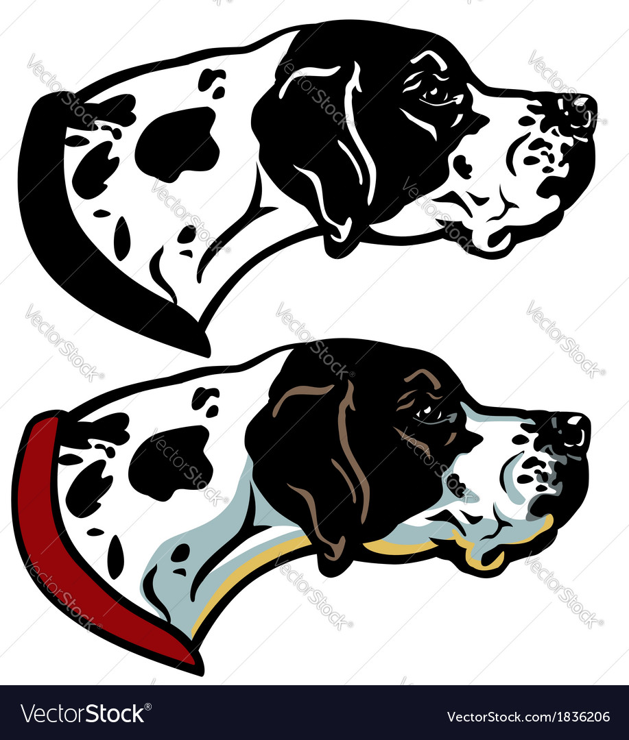 Pointer head Royalty Free Vector Image - VectorStock