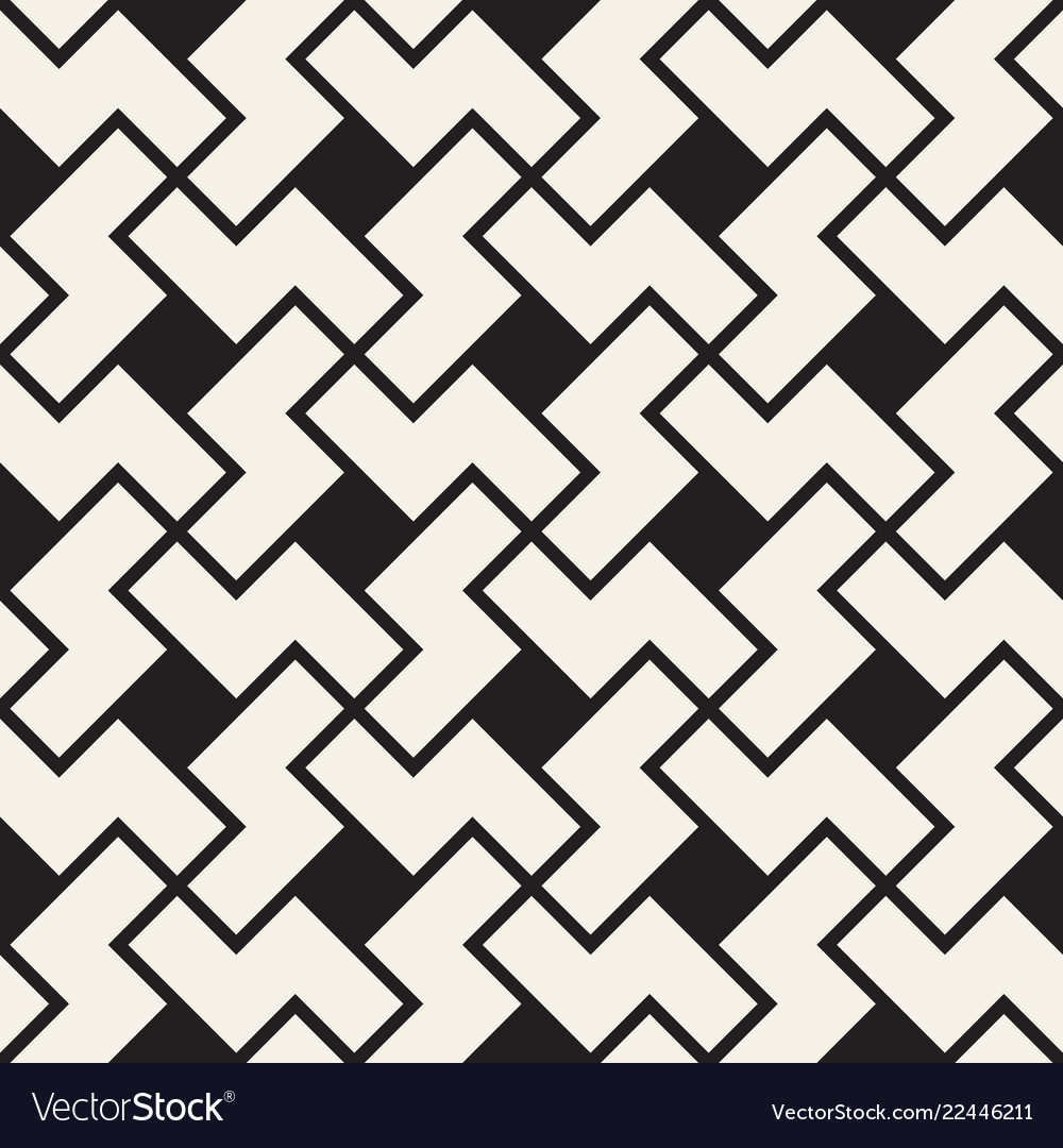 Seamless geometric pattern simple abstract lines Vector Image