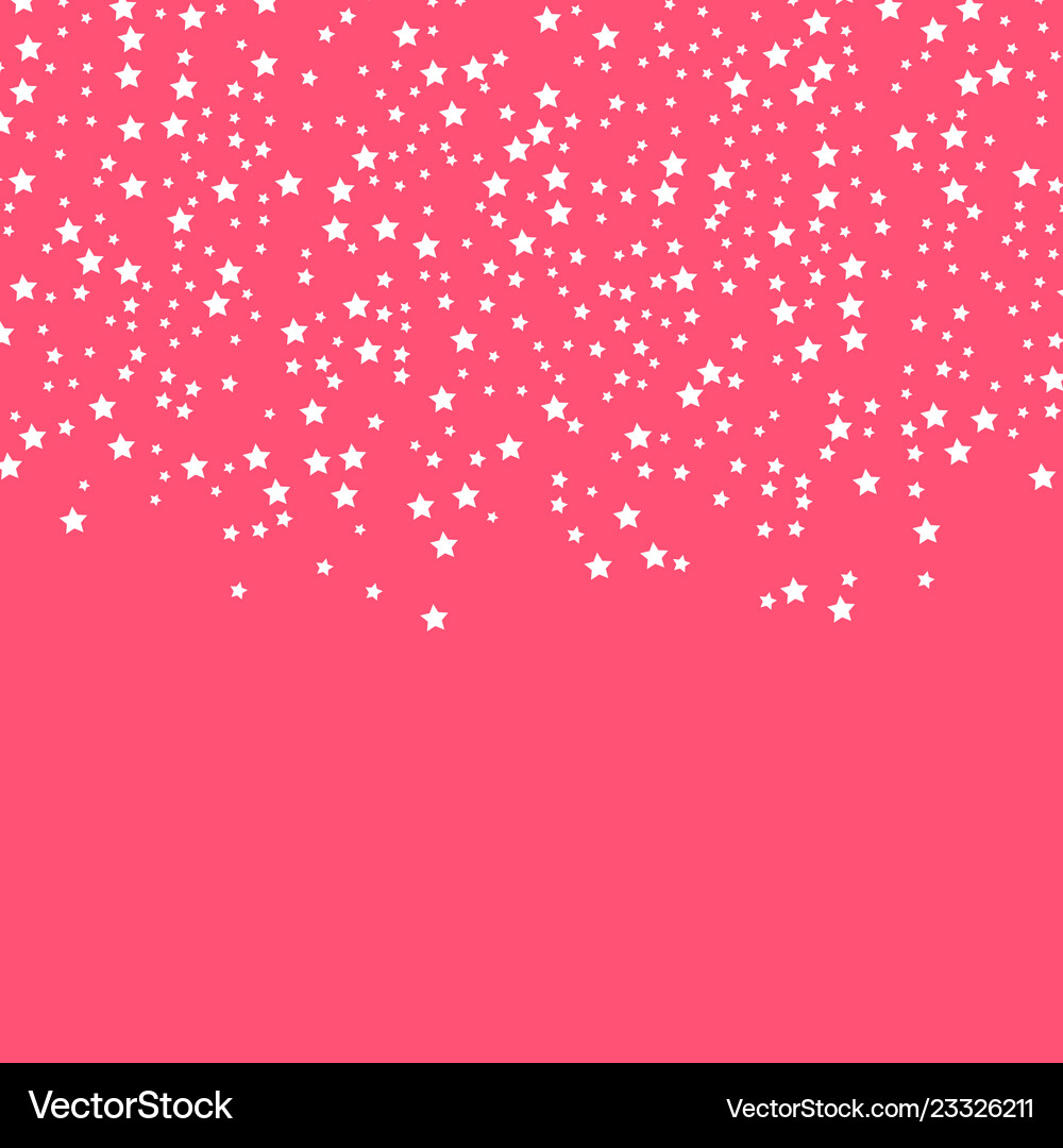 Star pattern baby background with stars kids Vector Image