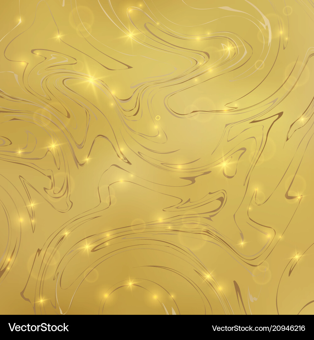 Abstract of golden marble stripes line pattern Vector Image