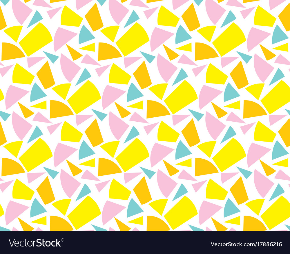 Modern geometry seamless pattern Royalty Free Vector Image