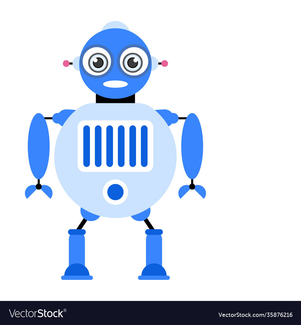 Robot Execution Royalty Free Vector Image Vectorstock