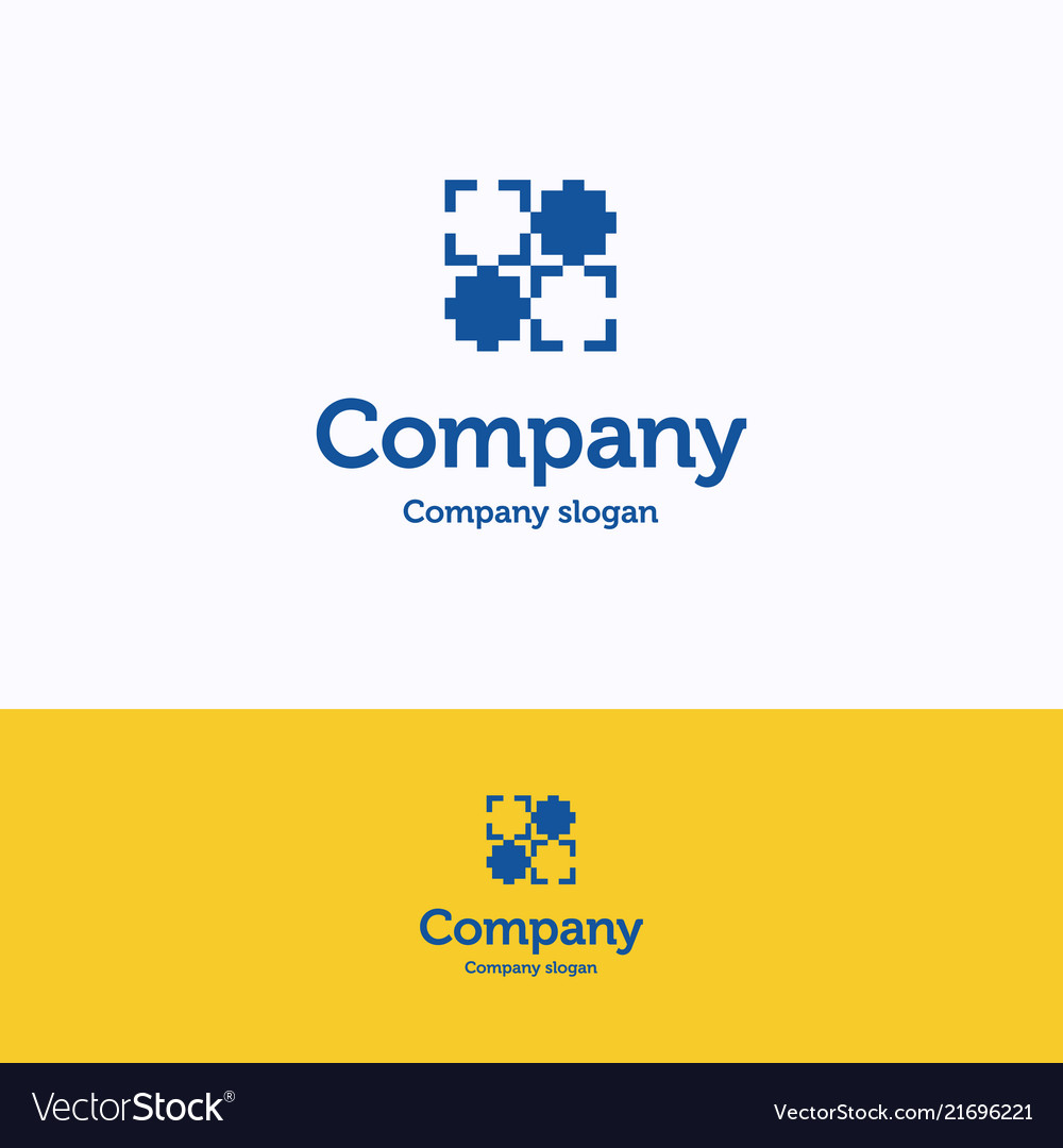 Frame logo Royalty Free Vector Image - VectorStock