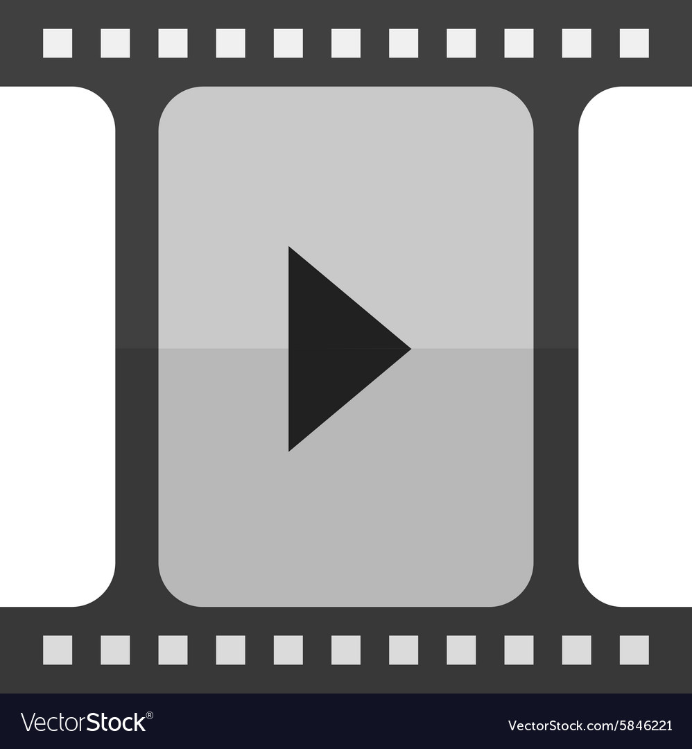 Video player Royalty Free Vector Image - VectorStock