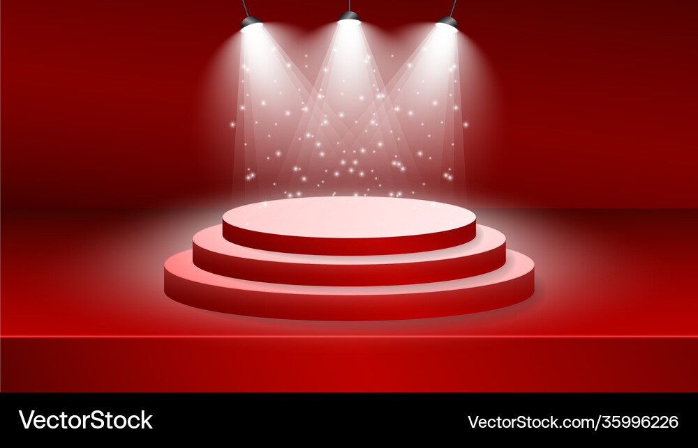 Eps10 background a wonderful stage with full Vector Image