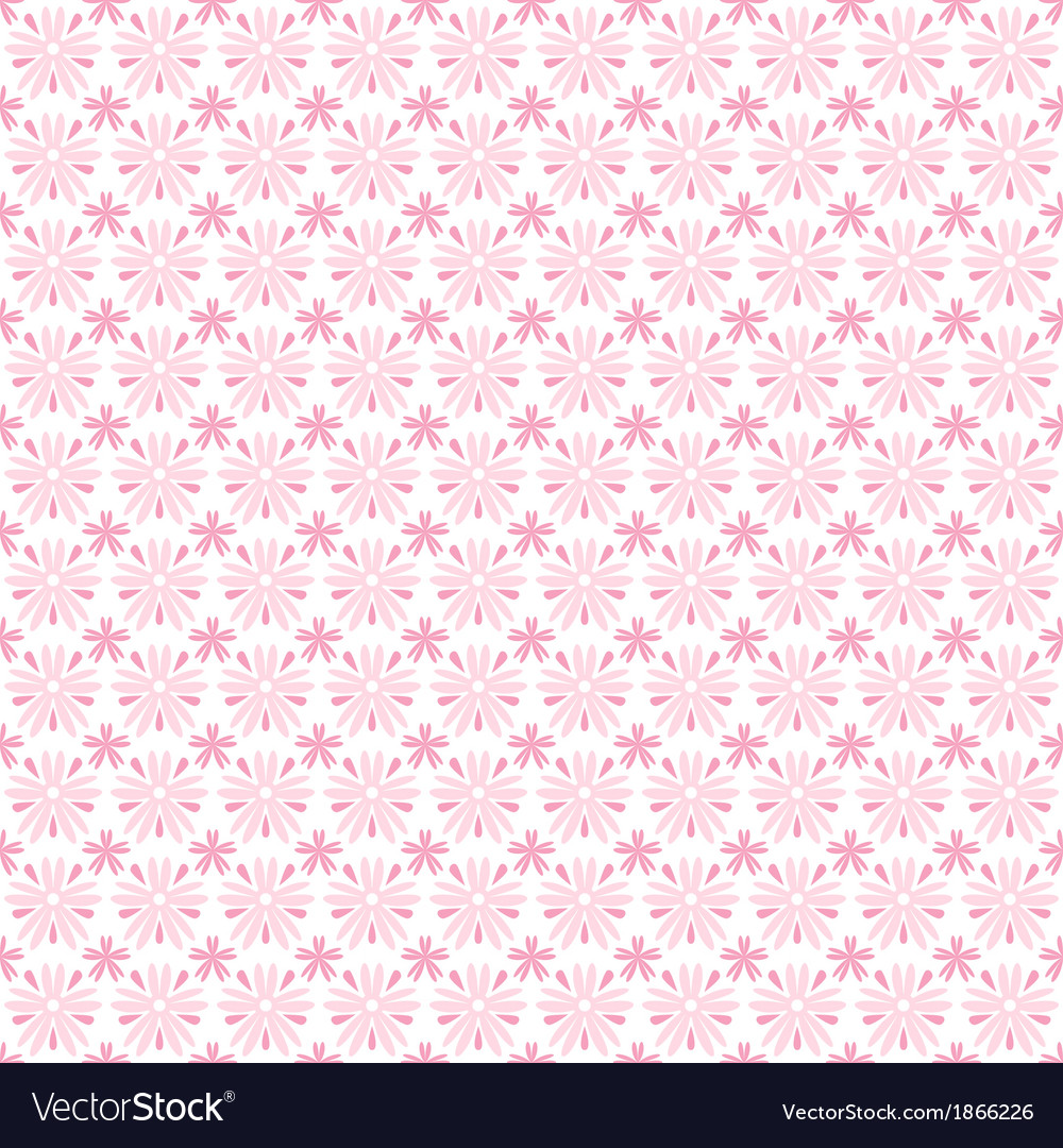 Light floral romantic pattern tiling Royalty Free Vector